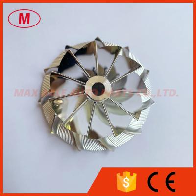 China K27 54.58/76.79mm 11+0 BLADES Turbo de aluminio 2618 / fresado / billet rueda del compresor en venta