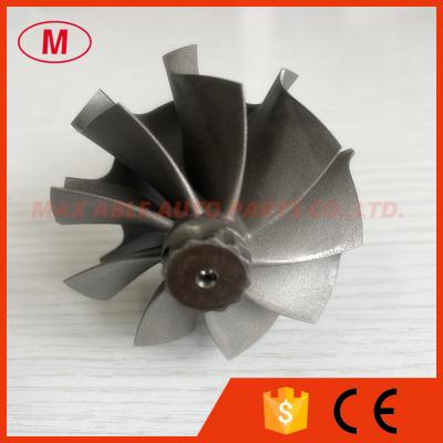 China B03G 55/60mm Rueda de turbina/rodete de turbina de 9 álabes, avance, eje en venta