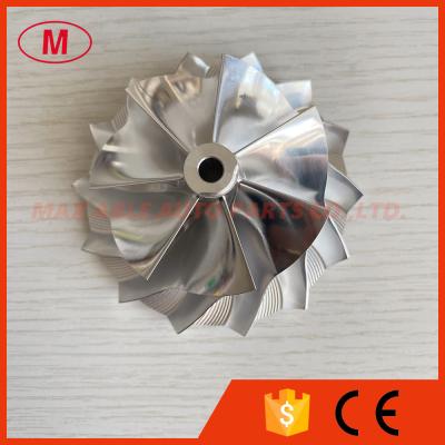 China B03G revés 7+7 cuchillas 57.00/76.00mm turbo fresado de alto rendimiento/aluminio 2618/rueda del compresor de billete en venta