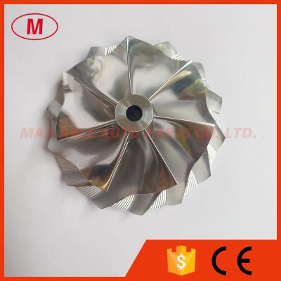 China Rueda de compresor B03G inversa de 7+7 álabes, 56.90/73.00mm, fresado turbo/aluminio 2618/tocho en venta