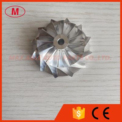 China TD04H 13C 49183-41500 40.00/53.00mm 12+0 cuchillas de alto rendimiento para fresado turbo/aluminio 2618/rueda del compresor Billet en venta