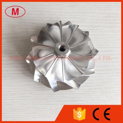 China GTA4594 434335-0017 70.30/94.00mm 10+0 blades Performance Turbo milling/aluminum 2618/ Billet Compressor wheel for sale
