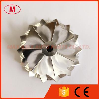 China GTB2260V 784369-0002/787571-0002 44.52/60.01mm 7+7 blades high performance turbocharger billet compressor wheel for sale