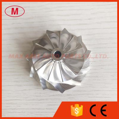 China CT26 11+0 blades 43.08/58.03mm turbocharger milling/aluminum 2618/billet compressor wheel for sale