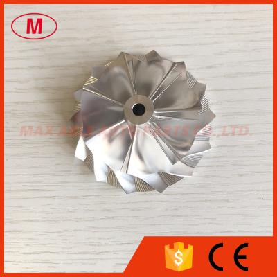 China K04 5306-123-2014 Upgrade 46.39/60.00mm 7+7 blades high performance turbocharger billet/milling compressor wheel for sale