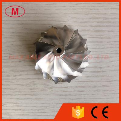 China GT15-25 Forward 51.00/63.98mm 7+7 blades performance point milling/air curve turbo milling/billet compressor wheel for sale