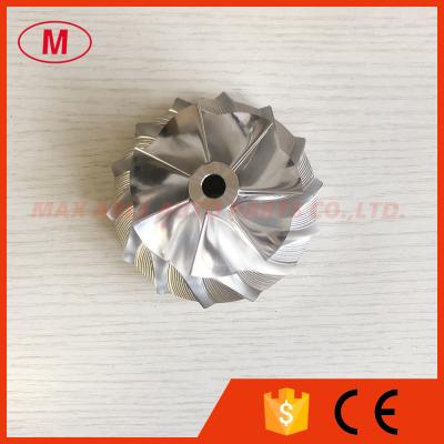 China S300 169565 61.40/84.62mm 7+7 blades turbo billet/milling/aluminum 2618 compressor wheel for Racing for sale