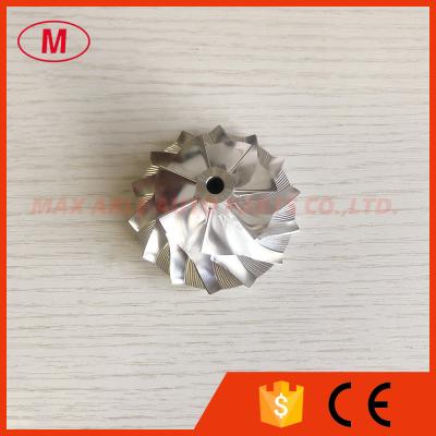 China GT15-25 37.95/56.02mm 7+7 blades high performance Turbo milling/aluminum 2618/billet compressor wheel for sale