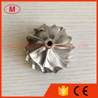 China B03G 50.00/62.00mm 7+7 aspas 1856-123-2000 Turbo de alto rendimiento para fresado/aluminio 2618/turbina de compresor de palanquilla en venta