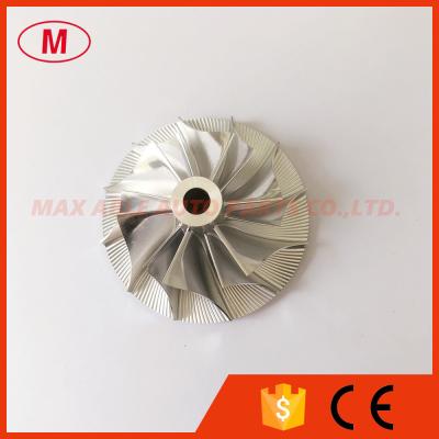 China K26 5326-123-2201 46.20/65.94mm 6+6 BLADES Turbo aluminum 2618/milling/Billet compressor wheel for Lancia 5326-970-7040 for sale