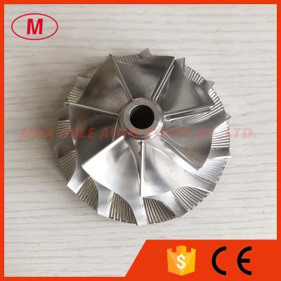 China 62.23/88.20mm 7+7blades turbo Turbocharger milling/aluminum 2618/billet compressor wheel for sale