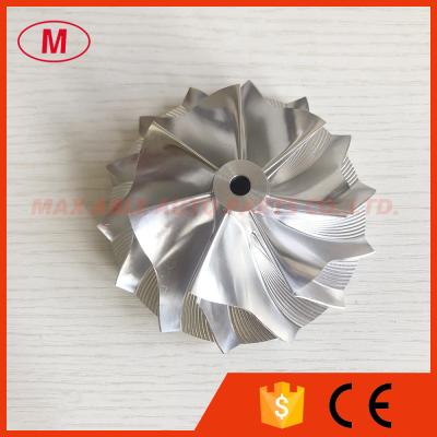 China T04Z 70.30/94.00mm 7+7 blades Turbo milling/aluminum 2618/billet compressor wheel for sale