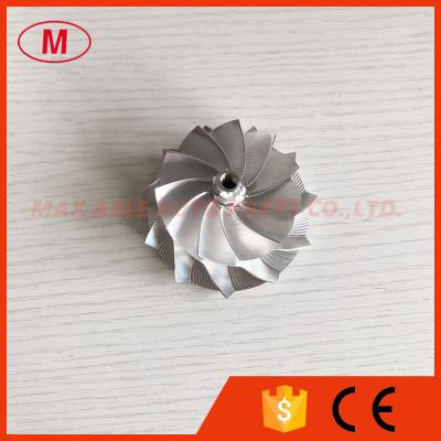China TD05H 52.56/68.01mm 11+0 blades high performance point milling Bullet Head milling/aluminum 2618/billet compressor wheel for sale