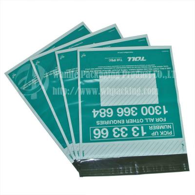 China Self sealing plastic courier bags decorative envelopes plastic mailing envelopes for shoes, sports, appreal for sale