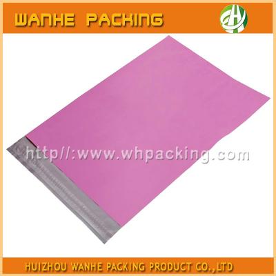 China 2016 High quality hdpe/ldpe pink color poly mailers bag with seal-adhesive for sale