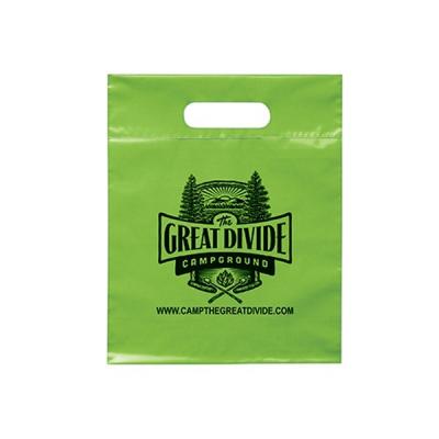 China 2016 China Custom Wholesale Die Cut Handle Bags & Custom Printed Plastic Bags for apperal for sale