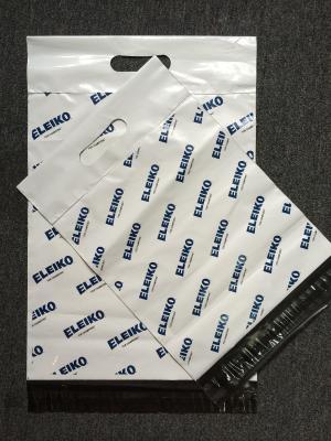 China low MOQ custom mailing bags with handle/packing bags/
