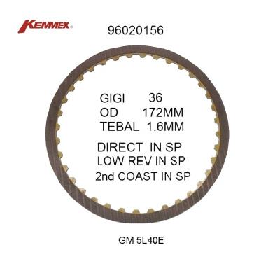 Cina Kemmex 156700-160 96020156 4L40E Gear Box Clutch Plate Kit per GM 1999-On Replacement in vendita