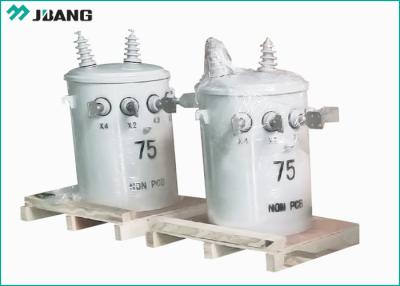 China 10kV Pólo montou a avaliação imergida óleo do transformador de poder 160kVA da fase monofásica à venda