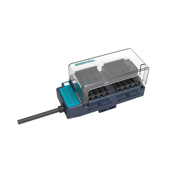 Quality LS Series Logistics PLC Remote I/O Module PNP Signal Type LS-8DI8DO-P2FS for sale
