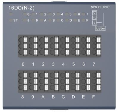 中国 統合多機能モジュール リモートI/O 16DO N-2 PLC通信モジュール 販売のため