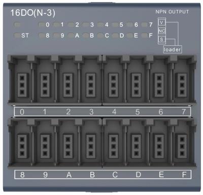 中国 パーソナライゼーション PLC コミュニケーション モジュール 16DO 統合 I/O デコウェル RS シリーズ 販売のため
