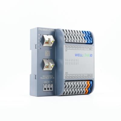China Transistor PNP NPN Compatible Io Module Profinet IO System for Industrial Automation PN-8800-C1NN for sale
