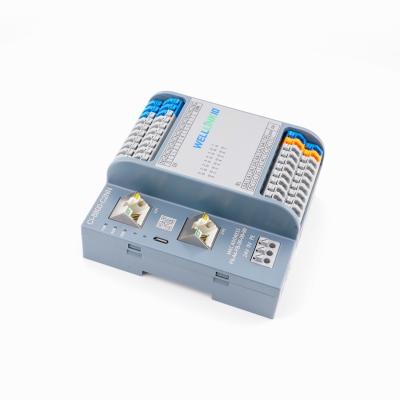 中国 デコウェル cc リンク IE フィールド 基本 I/O モジュール 8di8do PLC IO モジュール ODM CI-8800-C2NN 販売のため