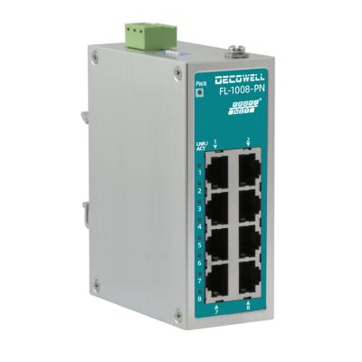 China General Unmanaged Industrial Switchs support 5/8 way 100mbps for sale