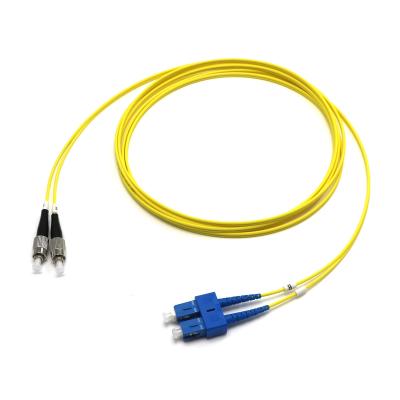 Китай Fc к Pvc Sc 2mm 3mm/гибкому проводу оптического волокна прыгуна Lszh симплексному продается