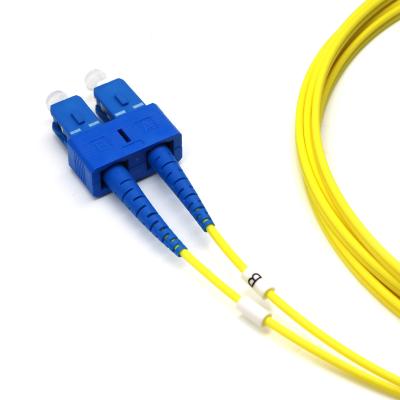 Китай Fc к Pvc Sc 2mm 3mm/гибкому проводу оптического волокна прыгуна Lszh симплексному продается