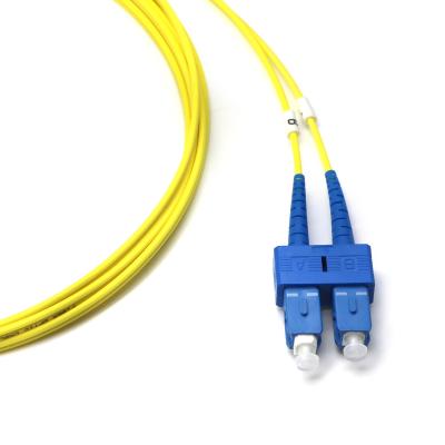 Китай Fc к Pvc Sc 2mm 3mm/гибкому проводу оптического волокна прыгуна Lszh симплексному продается