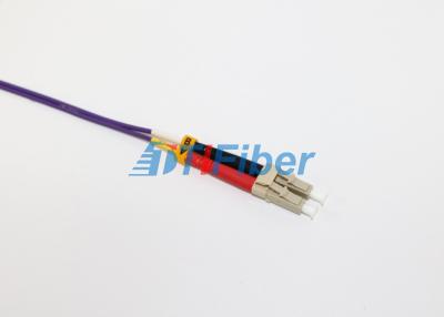China Sc - LC-de Kabels Violette/Purpere OM3 50/125 Kabel van de Vezel Optische Verbindingsdraad Te koop