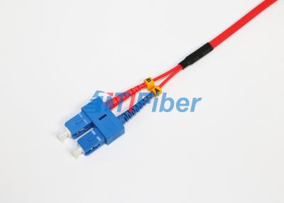 China Cabo de fita de fibra ótica Singlemode do duplex do cabo de remendo do LC para a rede do LAN à venda