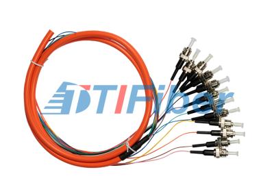 Cina Cavo a fibre ottiche a fibra ottica di Muticore della treccia della st con il rivestimento di OFNP OFNR in vendita