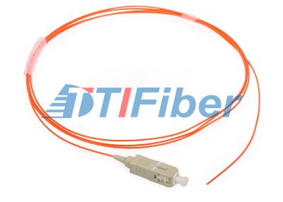 Cina Treccia ottica per la rete 10G, treccia mista della fibra grigia dell'alloggio dello Sc OM3 in vendita