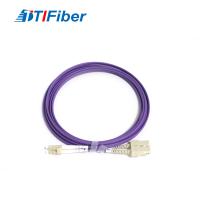 China FTTH SC/UPC-LC/UPC Multimode OM4 Duplex Fiber Optic Patchcord for sale