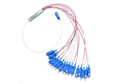 Cina Separatore a fibra ottica MP millimetro dello SpA 1×8 con la metropolitana d'acciaio ed il rivestimento di LSZH in vendita