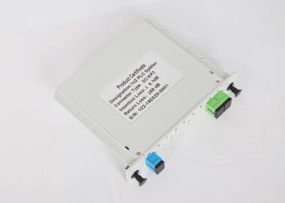 Cina Separatore a fibra ottica monomodale del connettore dello Sc con la piccola scatola di plastica in vendita