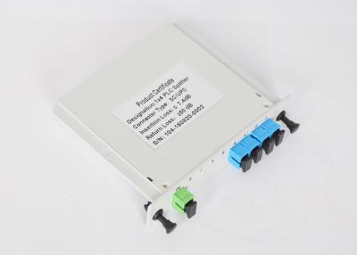 Cina Separatore a fibra ottica monomodale del connettore dello Sc con la piccola scatola di plastica in vendita