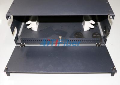 Cina quadro d'interconnessione a fibra ottica scorrevole 4U per modulo della cassetta della fibra MPO/di MTP in vendita