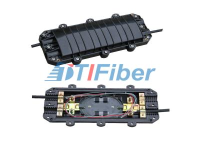China 2 entrado y 2 hecho salir, en la línea recinto al aire libre del empalme de la fibra con la bandeja del empalme de 12 fibras en venta