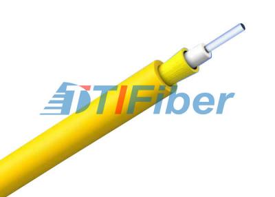 Cina Rivestimento di PVC monomodale all'aperto del cavo a fibre ottiche semplice per della comunicazione dei dati in vendita