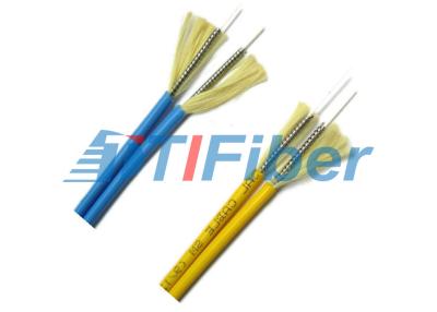 Cina Cavo a fibre ottiche di singolo modo, cavo a fibre ottiche corazzato dell'interno con LSZH/metropolitana d'acciaio in vendita