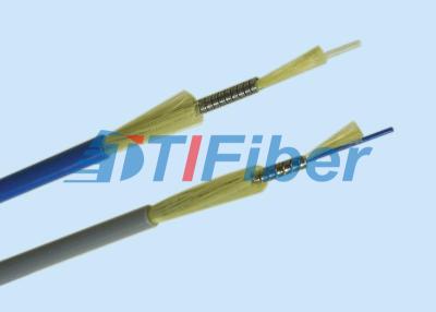 Cina Cavo a fibre ottiche di singolo modo, cavo a fibre ottiche corazzato dell'interno con LSZH/metropolitana d'acciaio in vendita