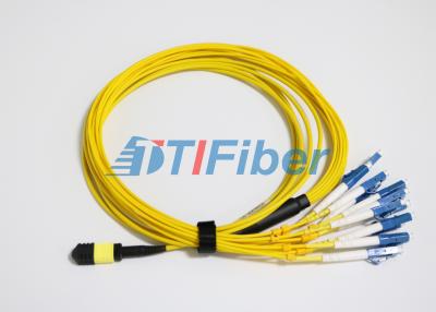 Cina Modo MTP del centro di uscita 8 singolo/cavo di toppa della fibra del cavo tronco di Mpo in vendita