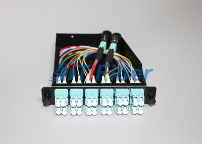 Cina Adattatore a fibra ottica semplice MTP dello Sc/fibra di MPO con la copertura della serratura della clip del rigonfiamento in vendita