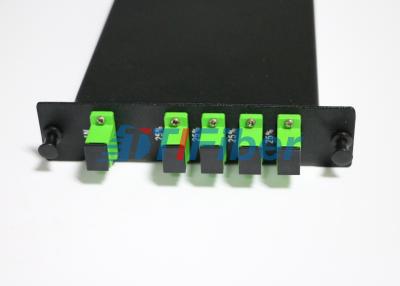 中国 SC APCの単信繊維光学のアダプターが付いているLGX PLCの繊維光学のディバイダー箱 販売のため