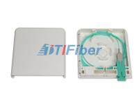 China Slidable FTTH Fibre Optic Termination Box For Singlemode / Multimode Fiber for sale