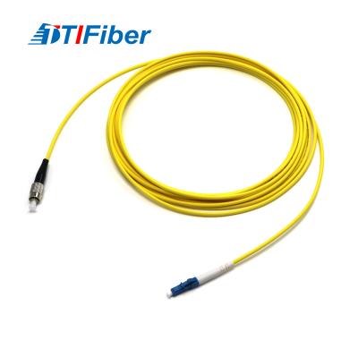 China Cordón de remiendo a una cara de la fibra óptica del solo modo de FC-LC el 1M los 2M los 4M los 5M Available en venta